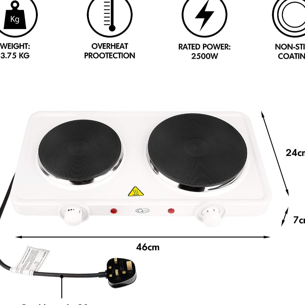 Double Electric Hot Plate - Own4Less
